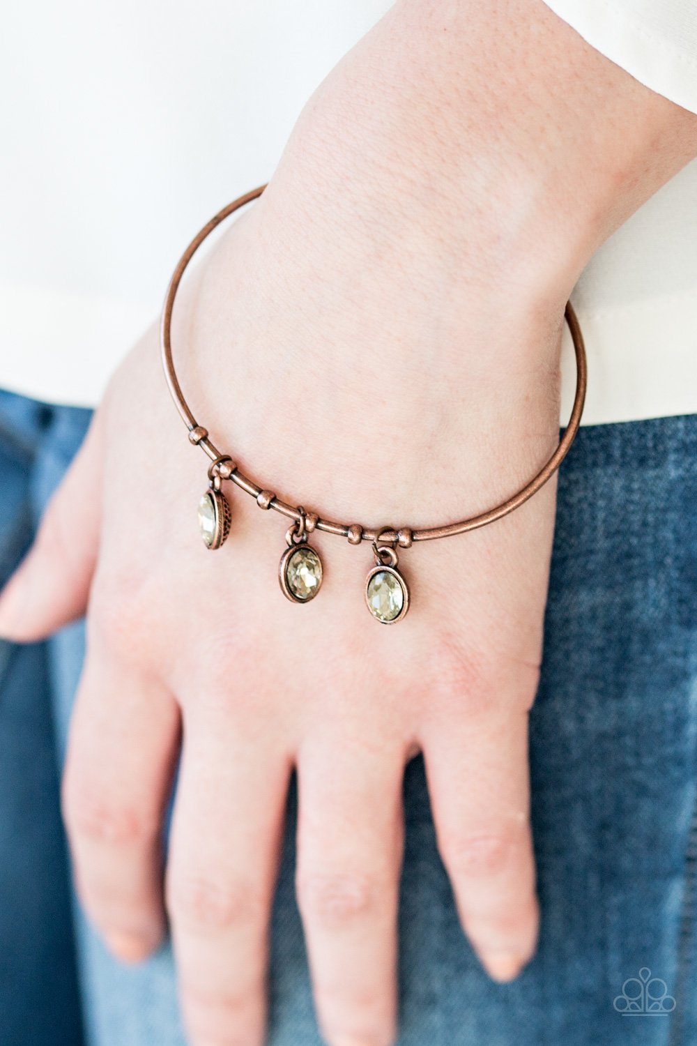 Sparkling Splendor - Copper Bracelet – Savvy $5 Bling Boutique